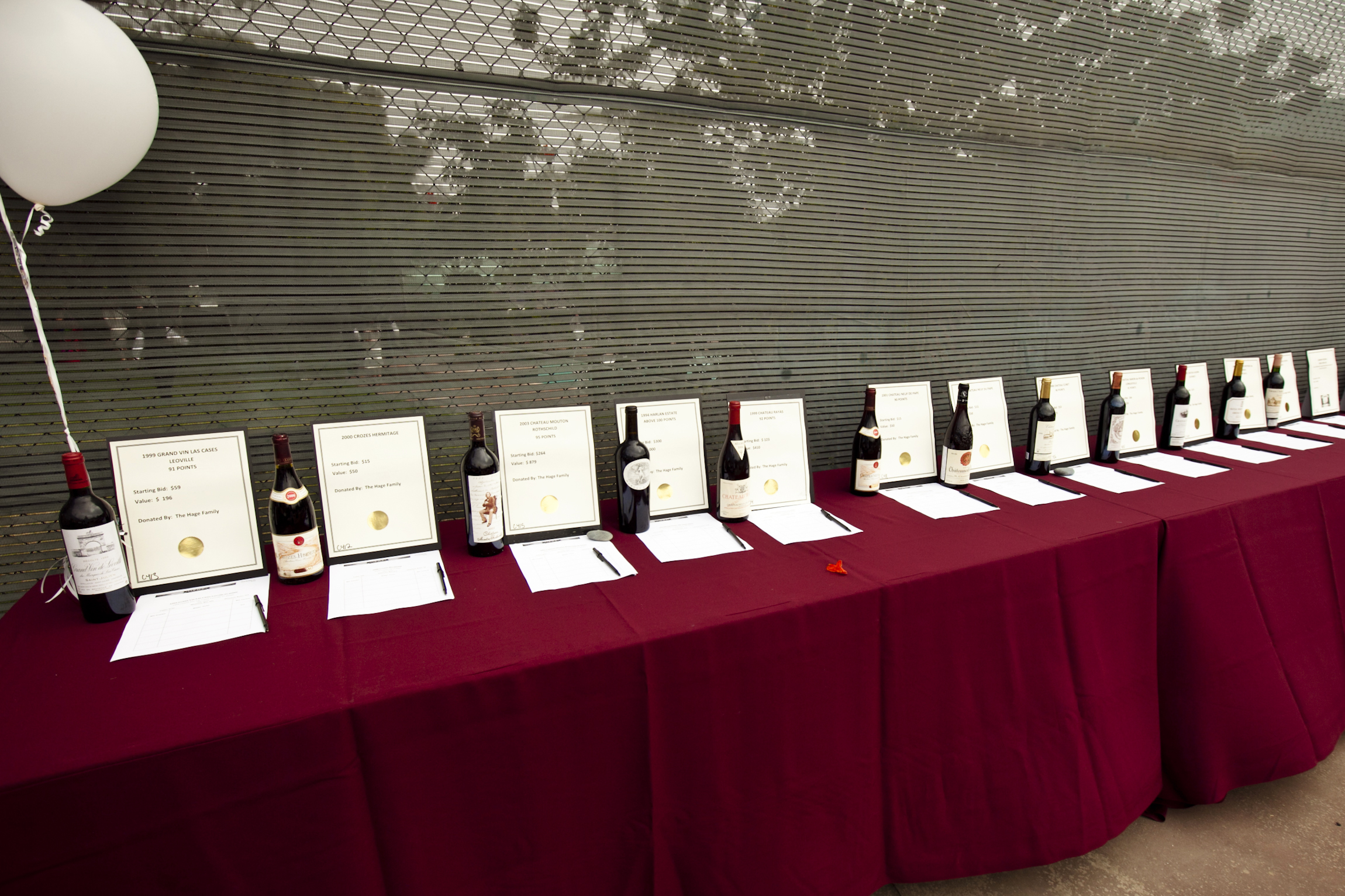 Fundraising Silent Auction Bid Sheets Fundraisers Only